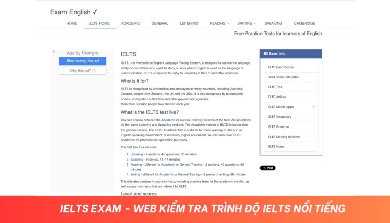 TOP 15 Website Học IELTS Online Miễn Phí Tốt Nhất 2025