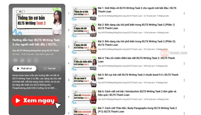 Hướng Dẫn Cách Viết IELTS Writing Task 2 Chi Tiết Từ A - Z